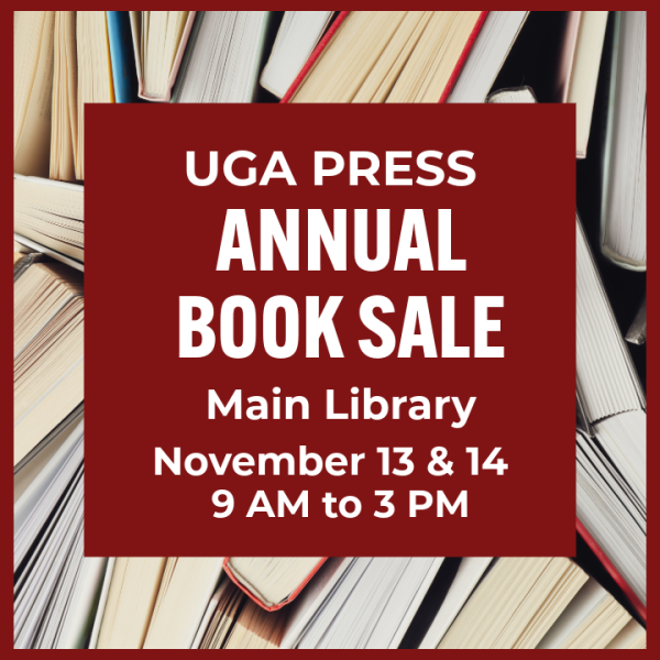 UGA Press Annual Campus Book Sale | UGA Libraries